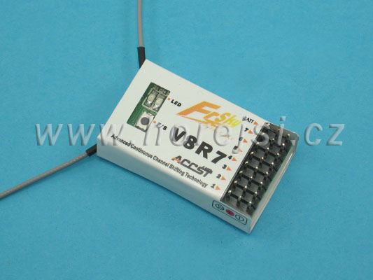 Hořejší - Přijímač FrSky V8R7-HV 2,4GHz
